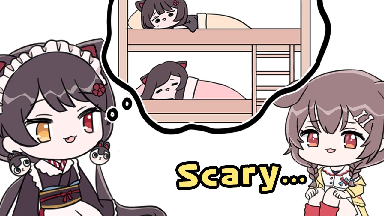 Toko's true scary story【Inui Toko/Inugami Korone】【Animated Nijisanji ...