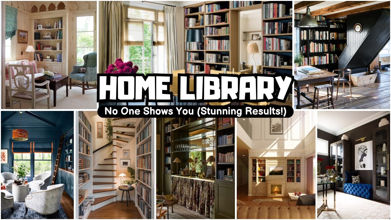Cute Home Libraries