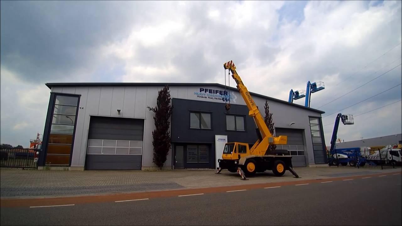 Grove AP415 1987 - YouTube