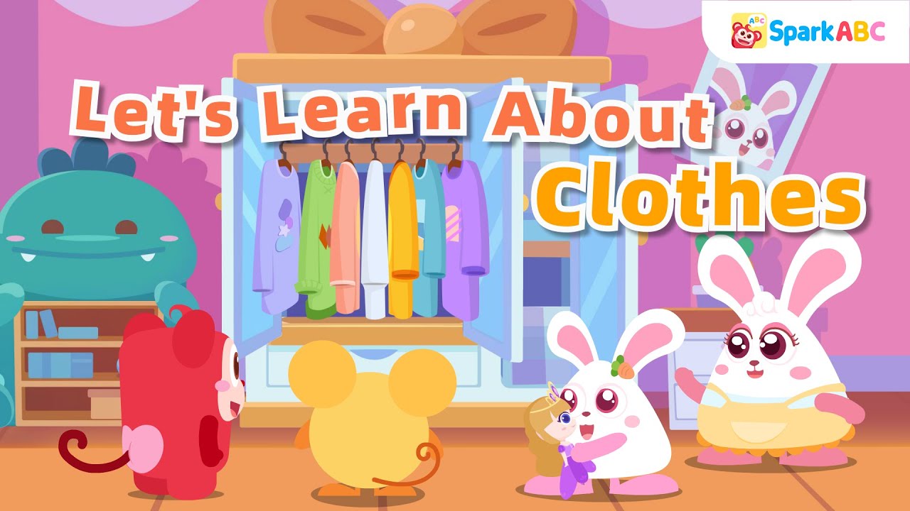Learn Clothes| Let's Learn About Clothes!| Clothes Vocabulary for Kids ...