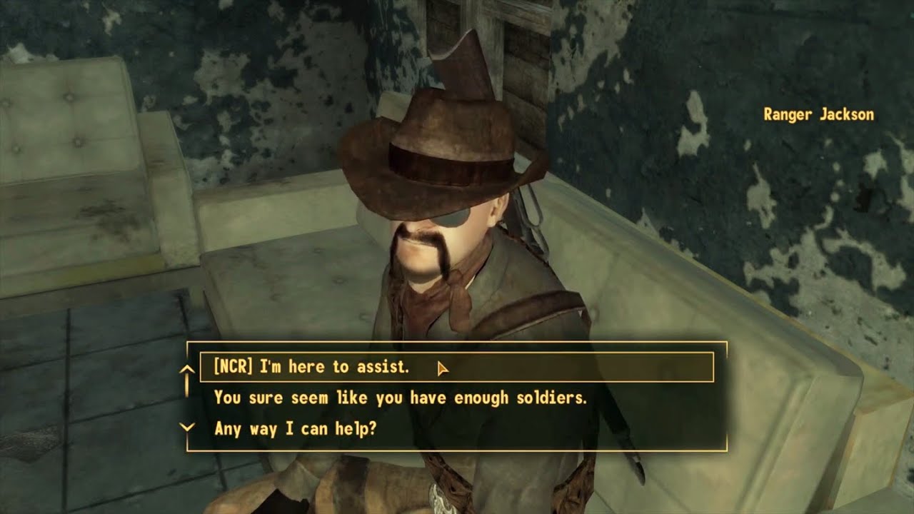 Discovering The Mojave Outpost with Positive NCR Rep - YouTube