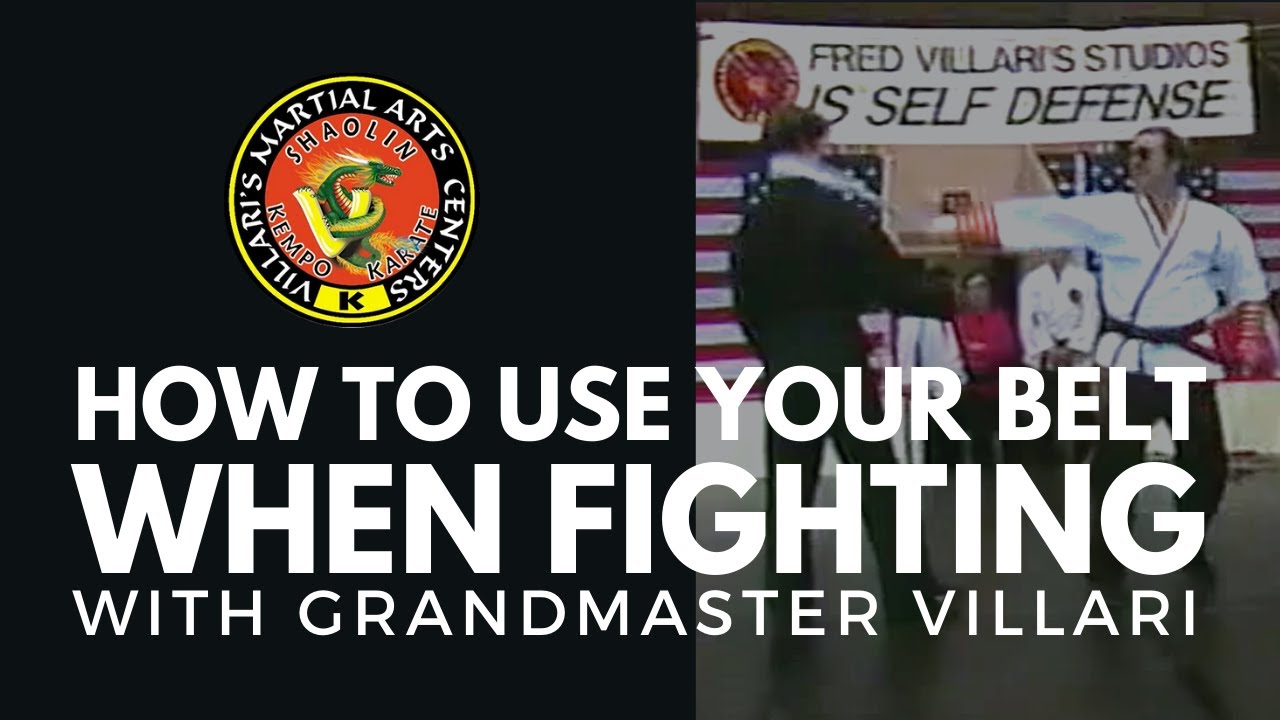How to use Your Belt when Fighting - Whipping Techniques - YouTube