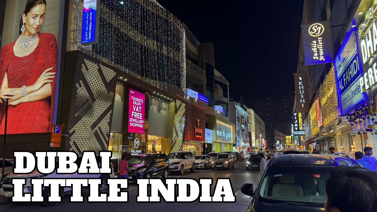 DUBAI "LITTLE INDIA" Last Minute Shopping MEENA BAZAAR DUBAI for DIWALI ...