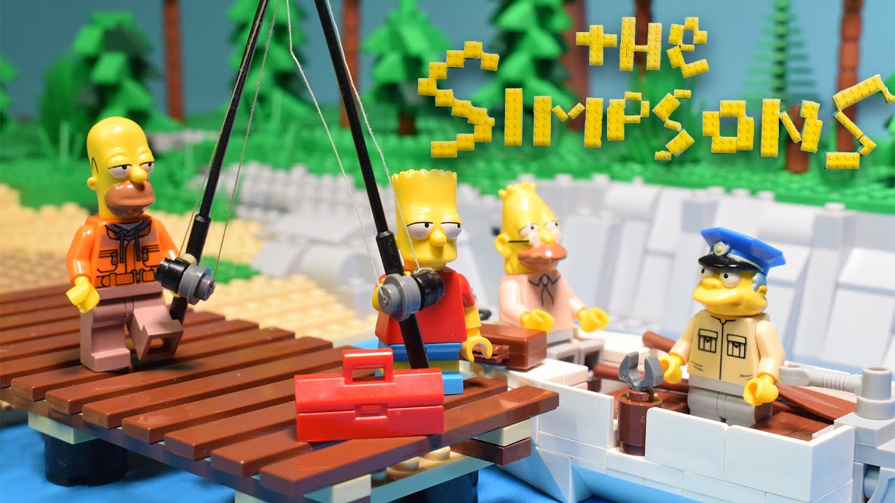 "The Fishing trip" Lego Simpsons Animation - YouTube