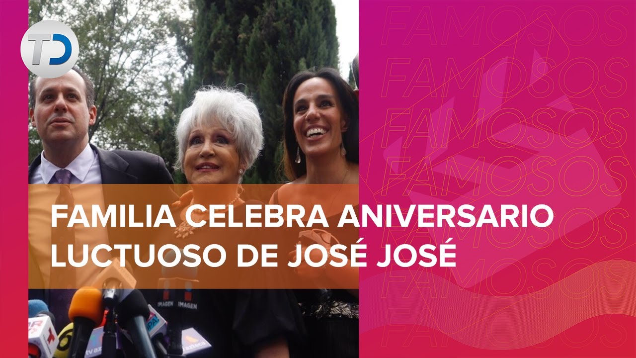 Familia de José José celebra 2do aniversario luctuoso del ‘El Príncipe ...