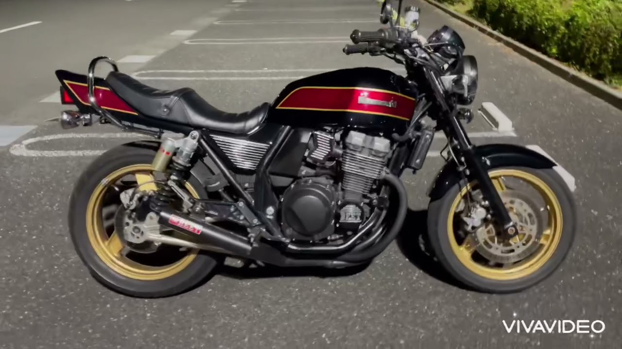 kawasaki zrx400 E4カラー音量注意 - YouTube