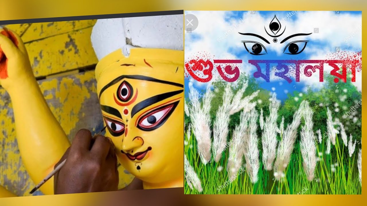 Suvo Mahalaya।।Debi pokkher suchona।।Mahalaya2022।।Kumartuli।।Durga ...