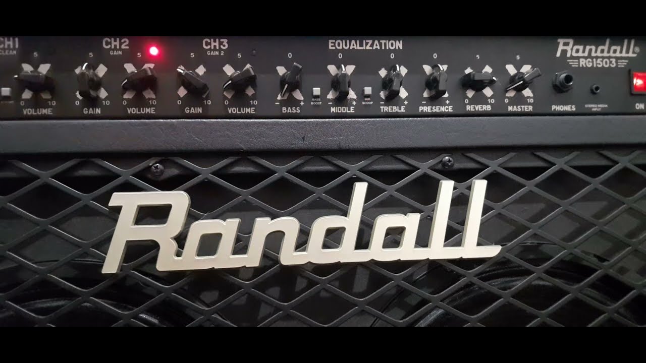 Randall RG 1503 212 Combo CH2 - YouTube