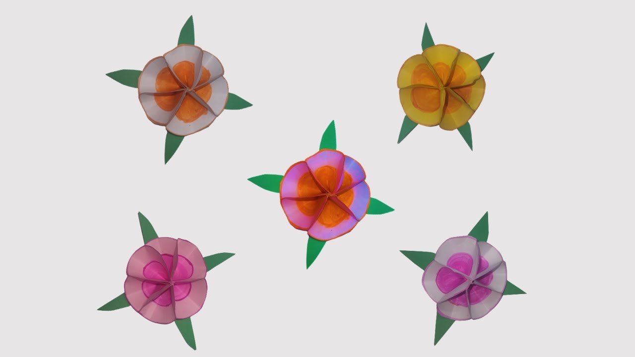 How To Make Small Flower In Paper Easy Tiny Flower Making Easy how-to-make-small-flower-in-paper-easy-tiny-flower-making-easy