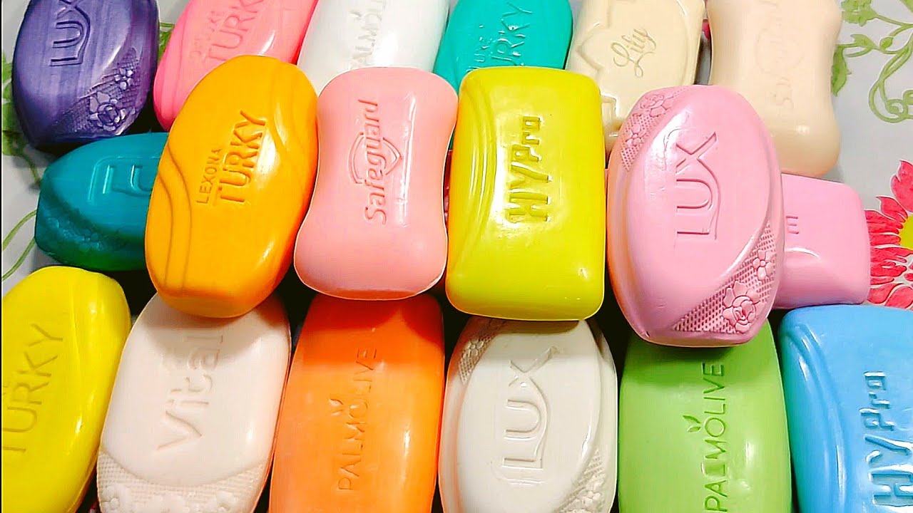 Unwrapping Soap ASMR Satisfying Videos international Unboxing Soaps ...