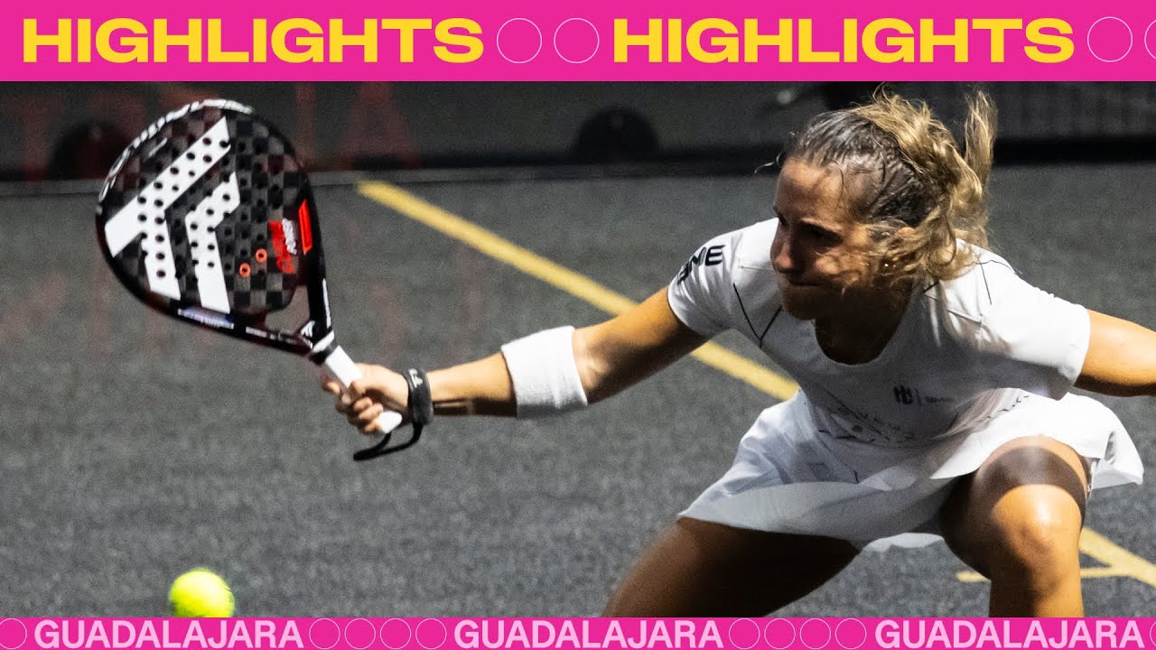 PADEL HIGHLIGHTS: Aranzazu Osoro - Nuria Rodríguez vs Sara Ruiz - Noa ...