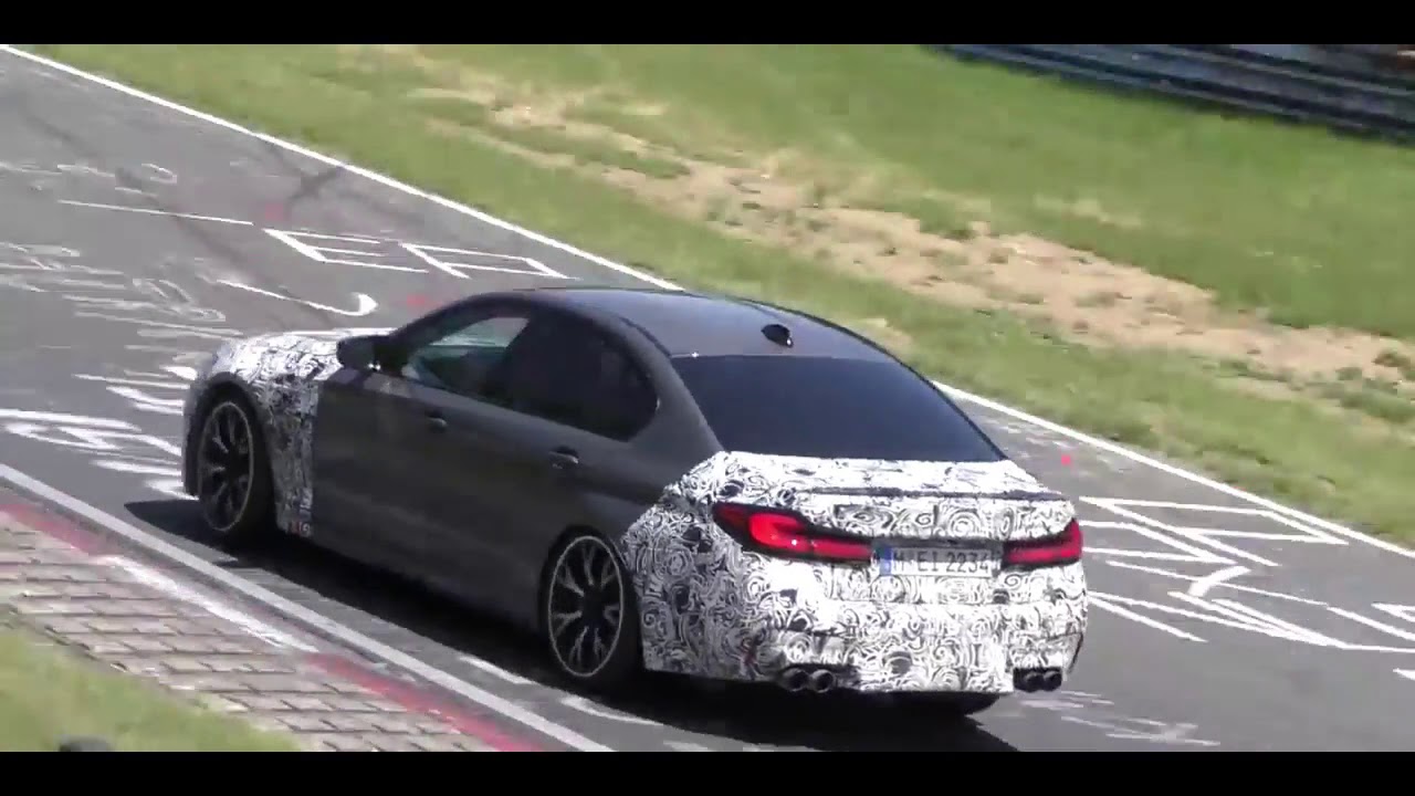 Watch The BMW M5 CS Doing Intense Nurburgring Performance Test - YouTube
