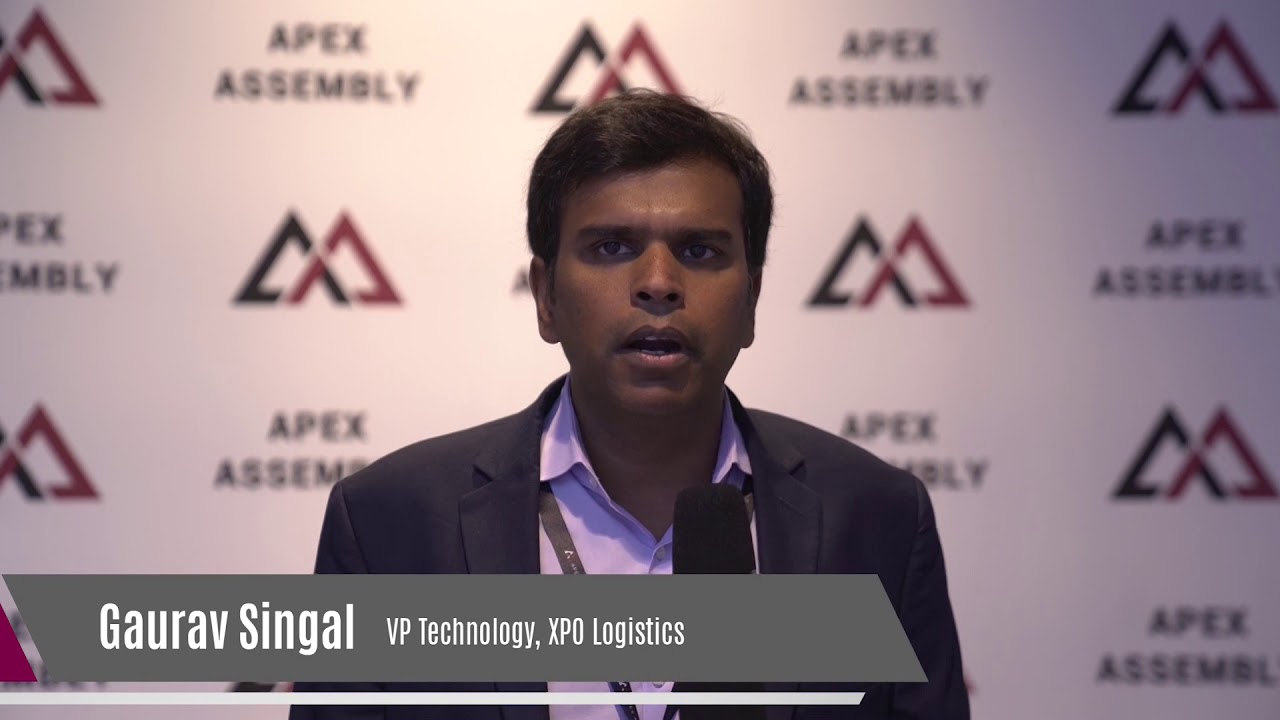 Gaurav Singal, VP Technology, XPO Logistics - YouTube