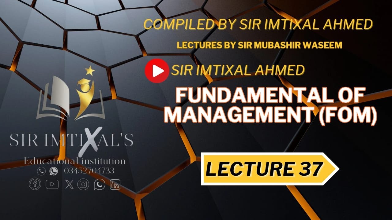 FOM LECTURES #37 - YouTube
