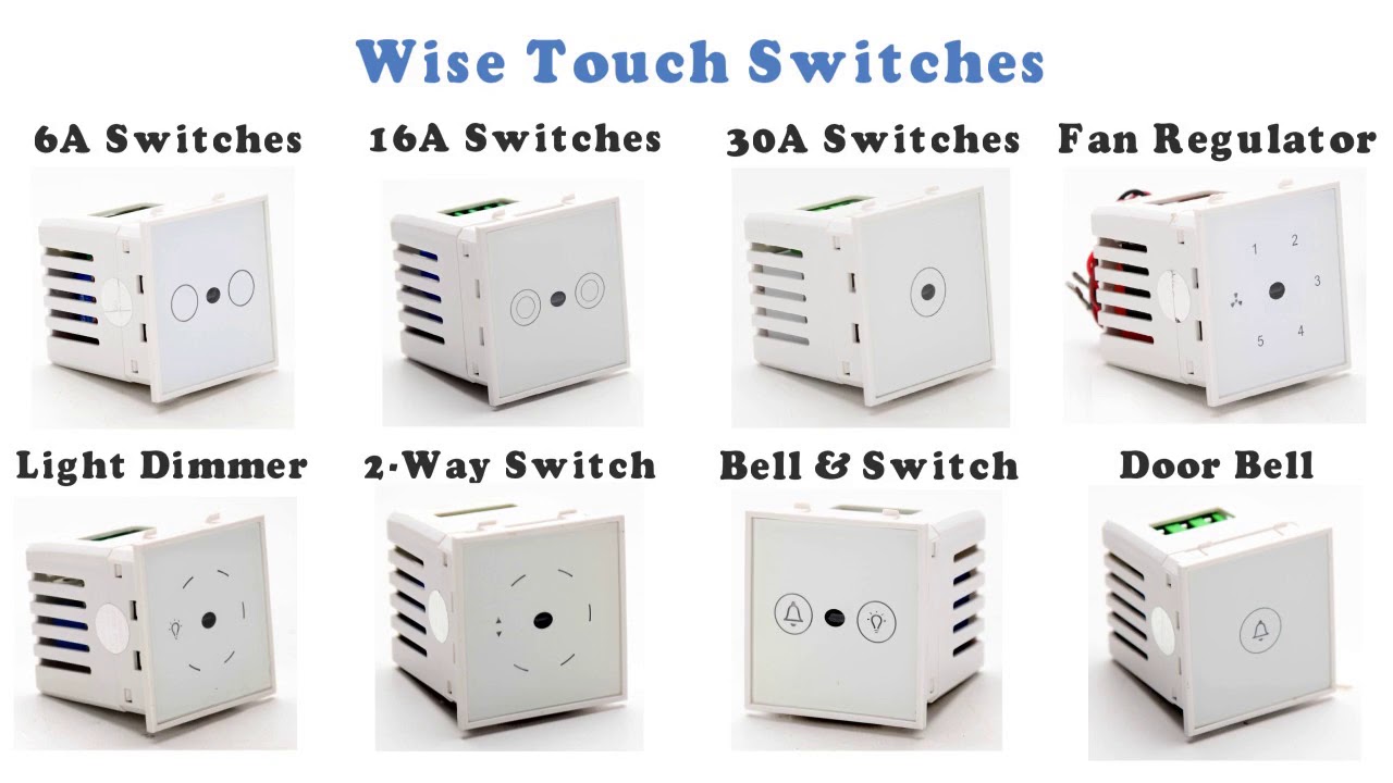 Introduction To Wise Touch Switches And Wise Automation - YouTube