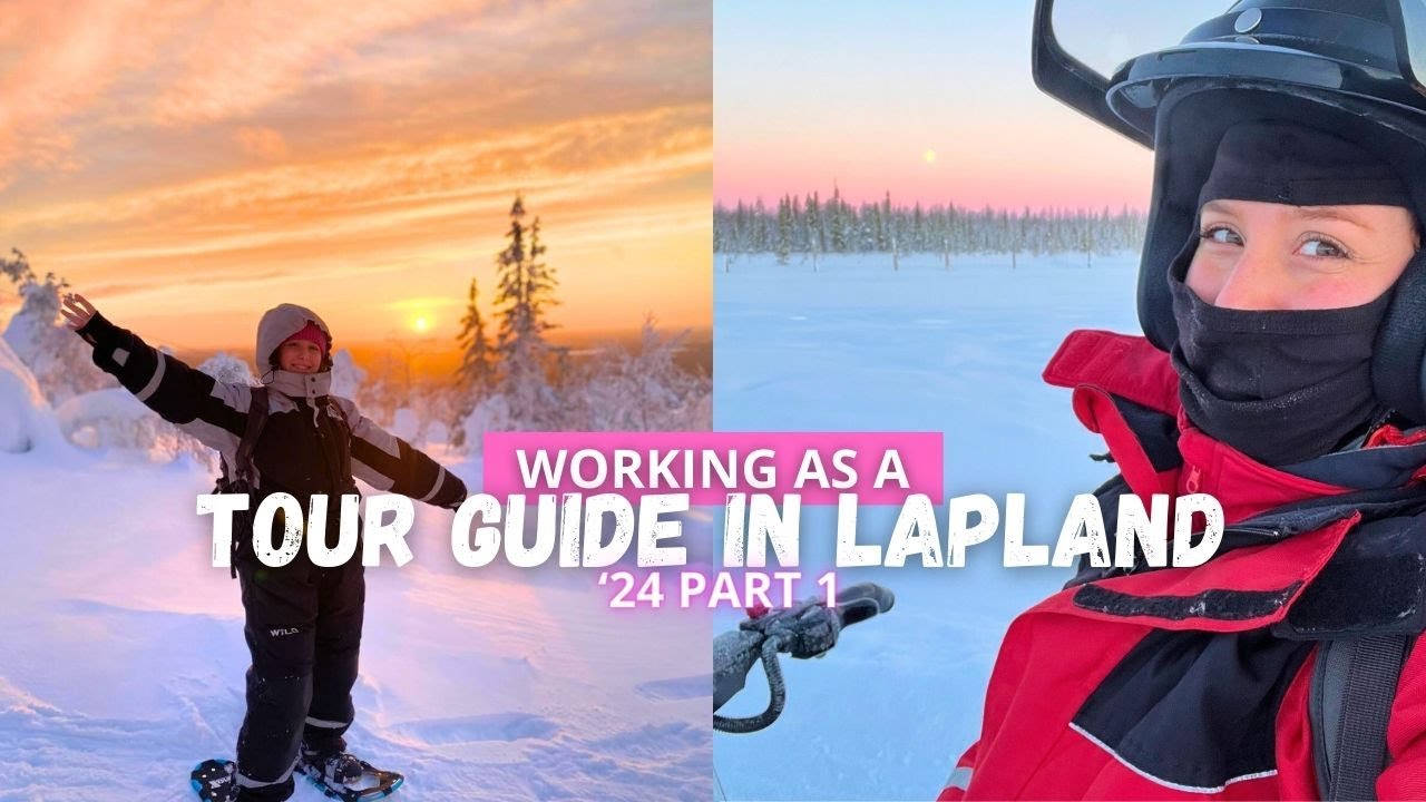 2 Weeks in my Life as a Tour Guide in Lapland! Snow Village & More ...