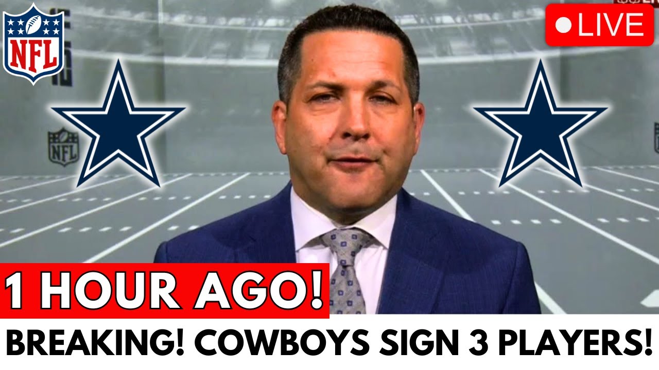 IT'S OFFICIAL! COWBOYS CONFIRM SIGNING OF 3 STAR PLAYERS! SEE WHO THEY ...