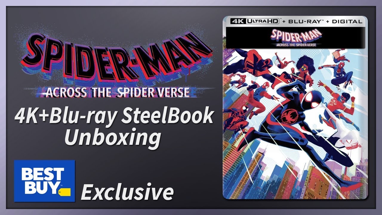 Spider Man Across The Spider Verse Best Buy Exclusive 4k 2d Blu Ray