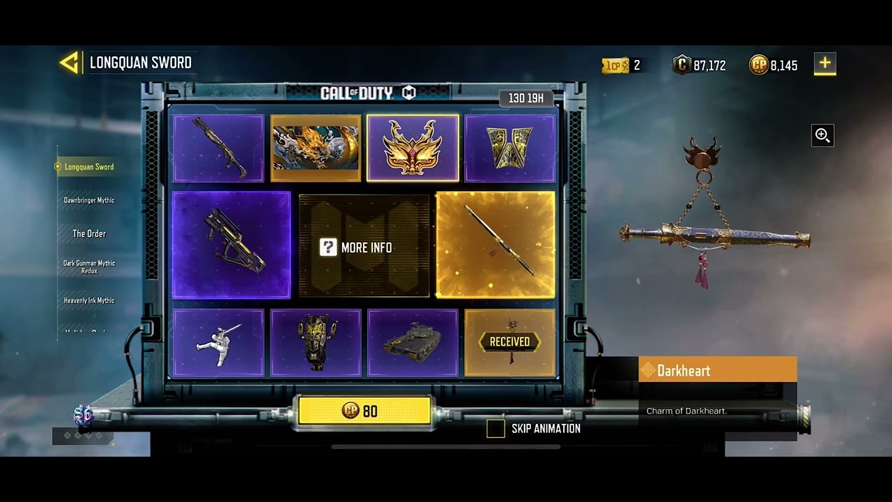 CODM darkheart knife🔪 - YouTube