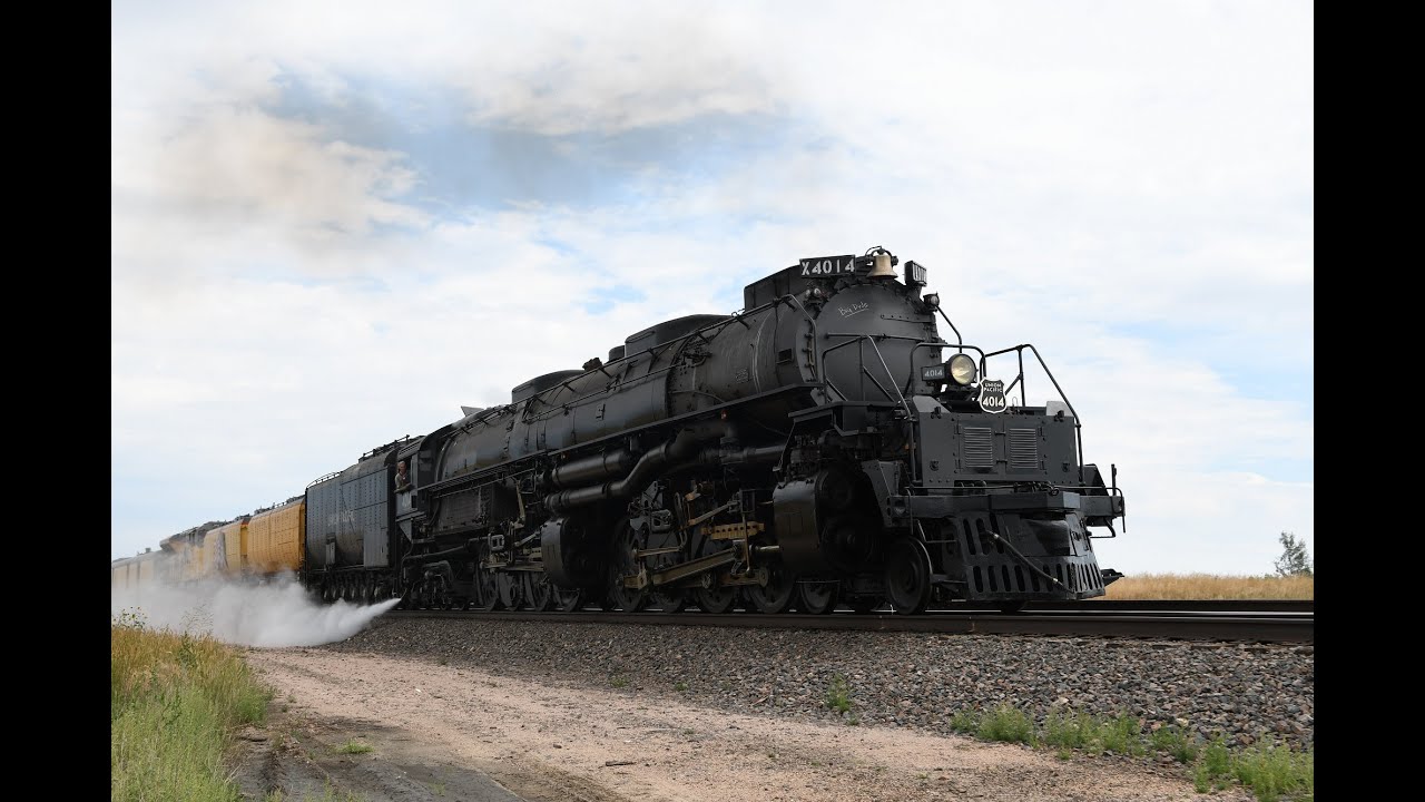 4014 Big Boy returns to Cheyenne on the Great race across the Midwest ...