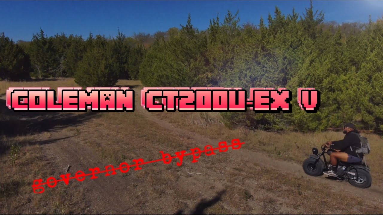 Coleman CT200U EX First Ride Along With Governor *Removed* 4K - YouTube