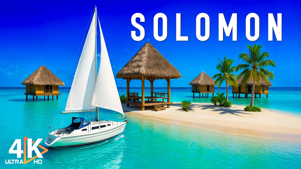 Solomon Islands 4K 🌊 Unspoiled Nature, Tropical Islands - VIDEO 4K UHD ...