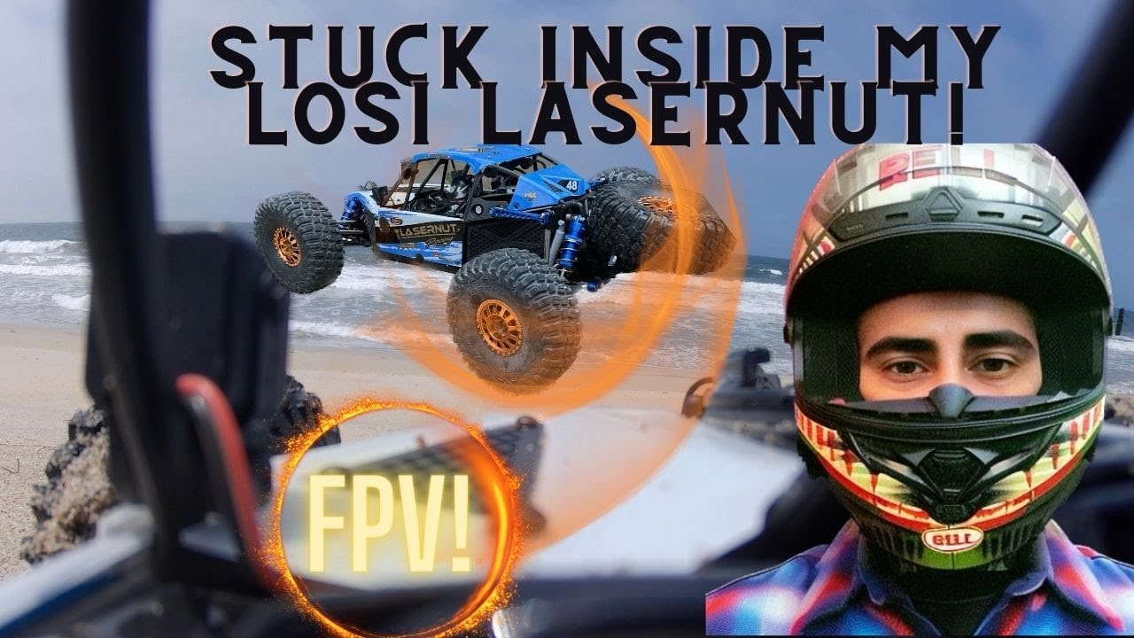Behind the wheel of the Losi Lasernut! FPV style! - YouTube
