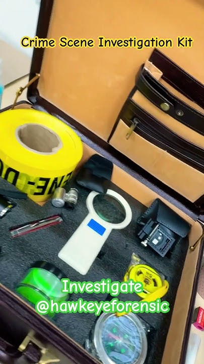 Forensic Crime Scene Examination kit| Hawk Eye Forensic # ...