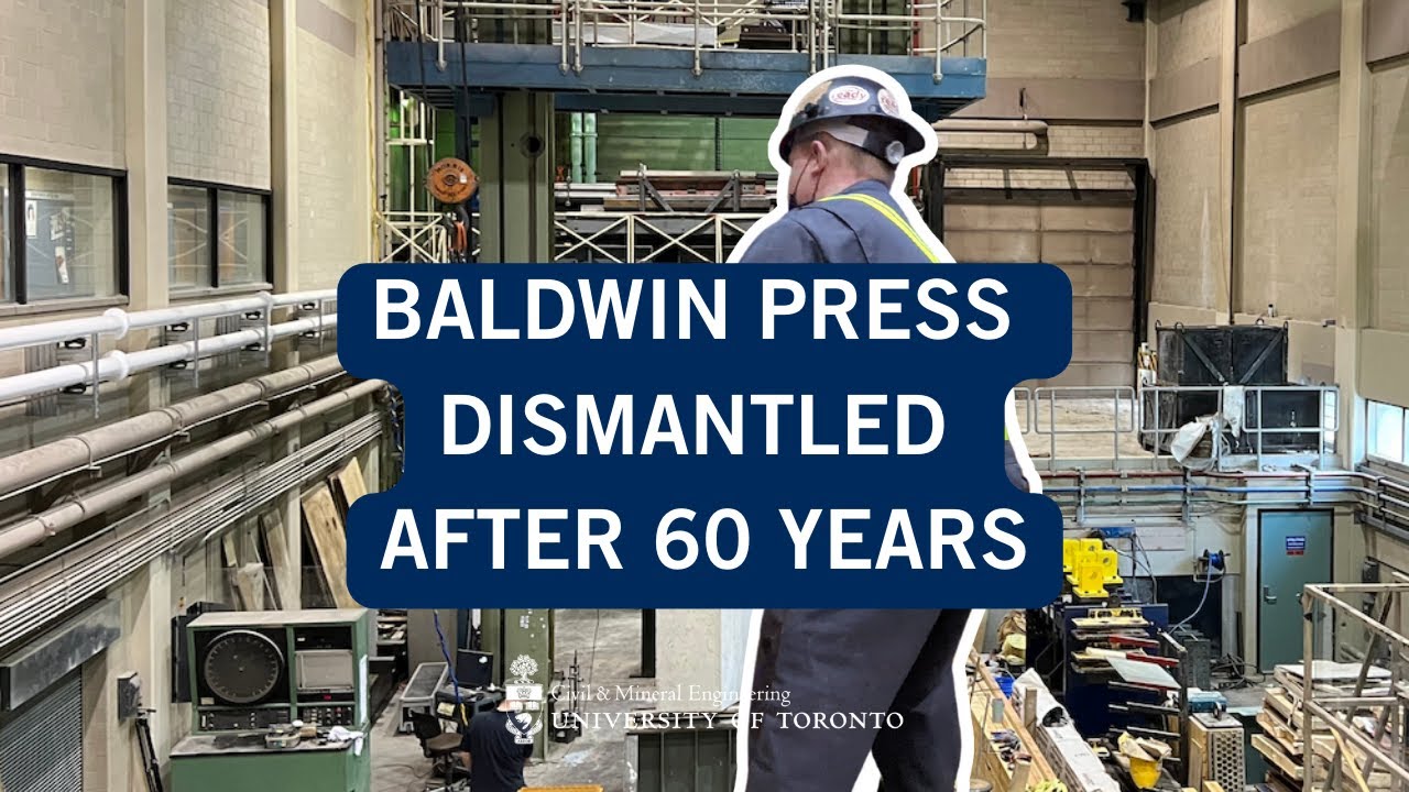 Baldwin Press Torn Down At University Of Toronto - YouTube
