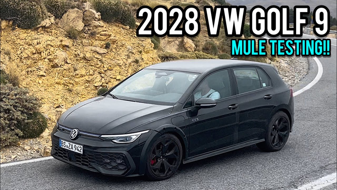 SPIED TESTING 2028 VW GOLF 9! (*FIRST MULE NEXT GEN*) - YouTube