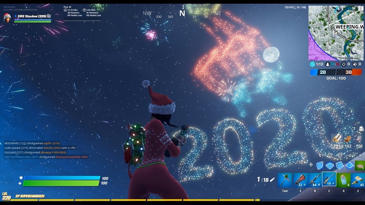 Fortnite Ch2 Season 1: Happy New Year 2020!!! - YouTube
