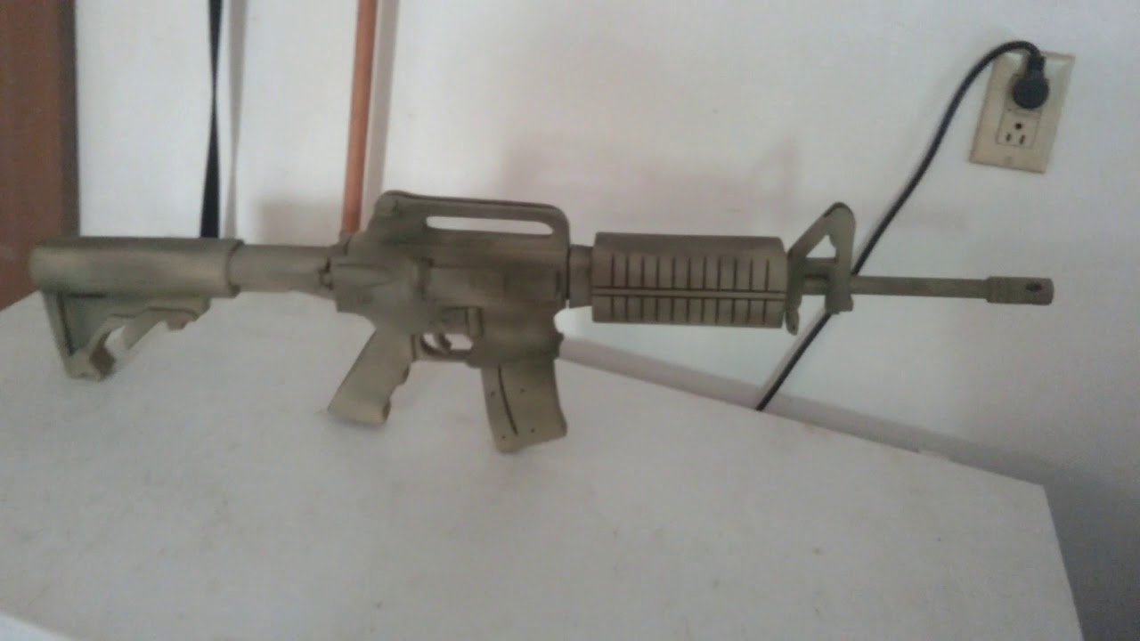 M4A1 movie prop - YouTube