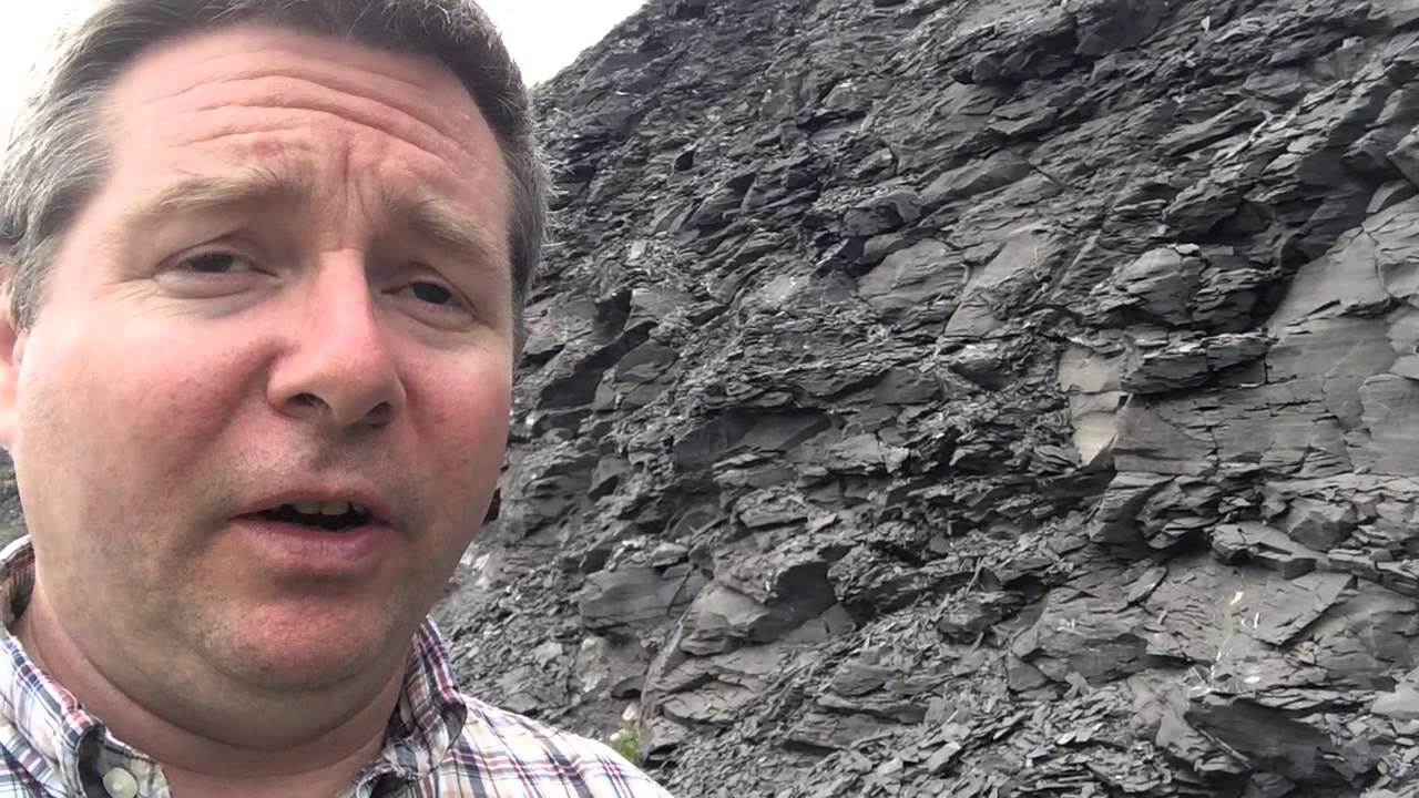 Sedimentary Shale in Outcrop - YouTube