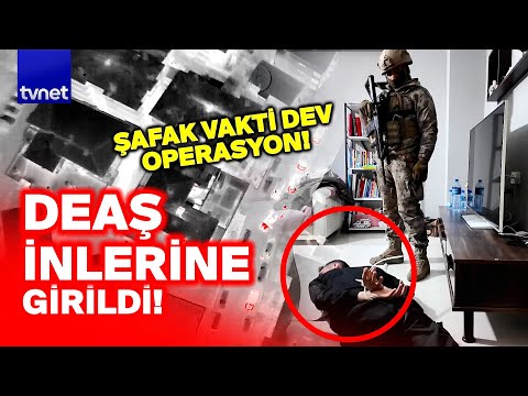 ŞEHİTLERİMİZİN KANI YERDE KALMADI! DEAŞ’a dev darbe: 110 gözaltı!