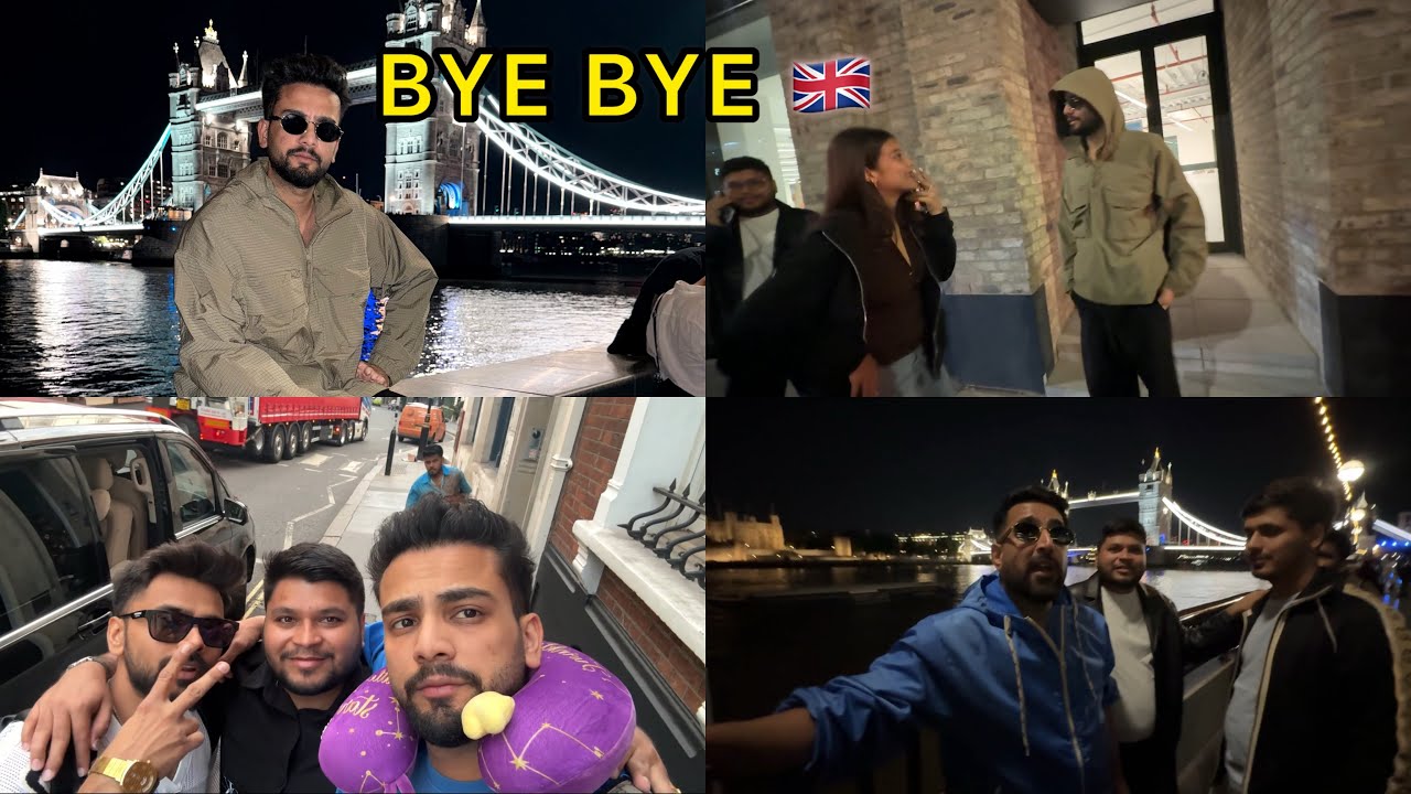 BYE BYE UK ! Last Vlog From UK Trip ️🇬🇧 - YouTube