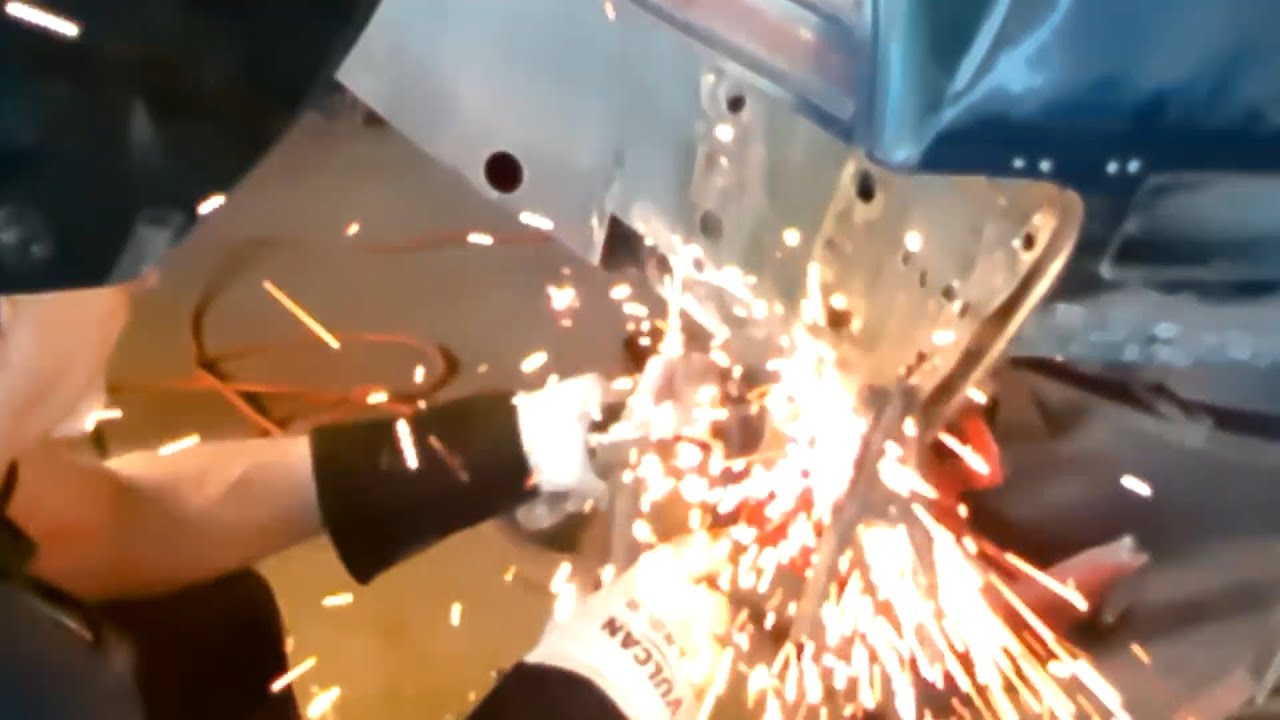 More rust repairs on the right rear on my 78 Firebird PP17 - YouTube