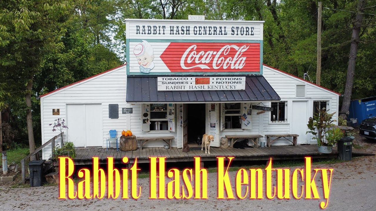 Small Towns From Above - Rabbit Hash Kentucky - YouTube