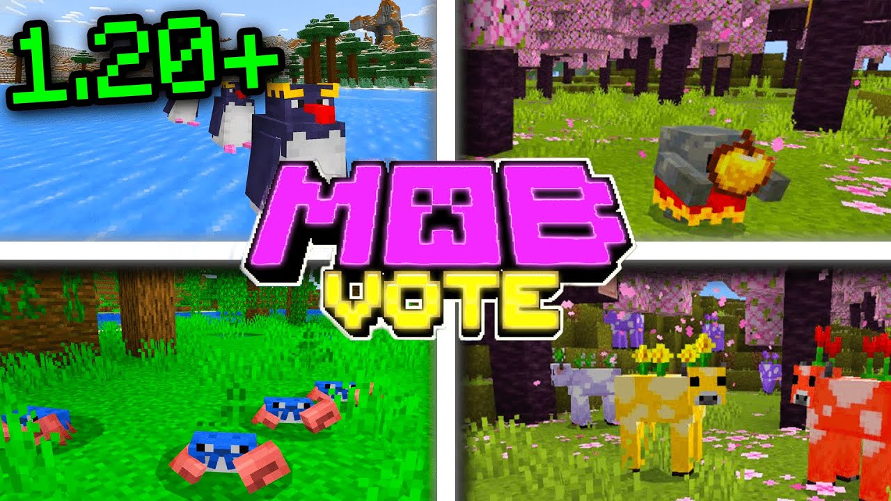 How to Get ALL LOST Mob Vote Mobs on Minecraft Bedrock Edition - YouTube