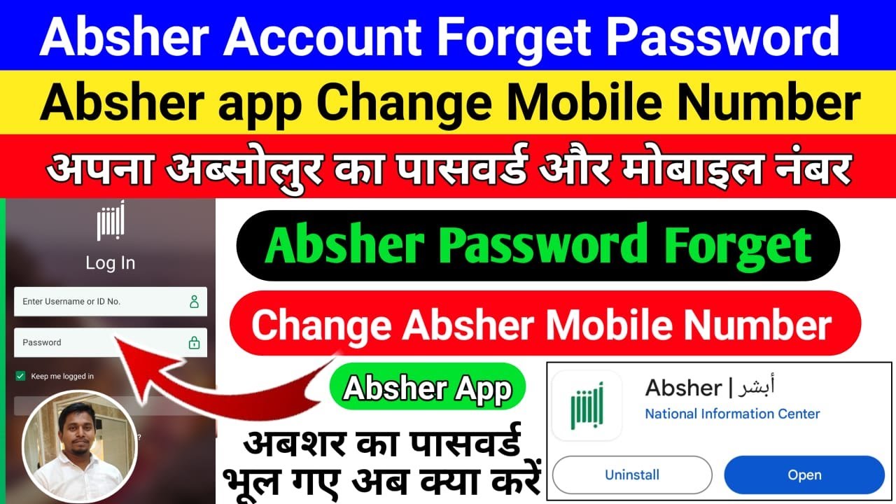 How To Reset Absher Account Username And Password | Absher Password ...