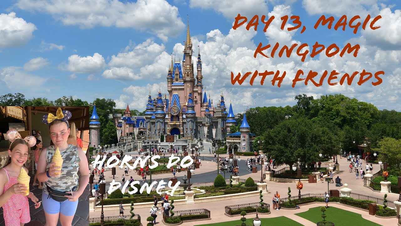 Horns Do Disney Day 13 Magic Kingdom with friends, riding all the mountains. - YouTube