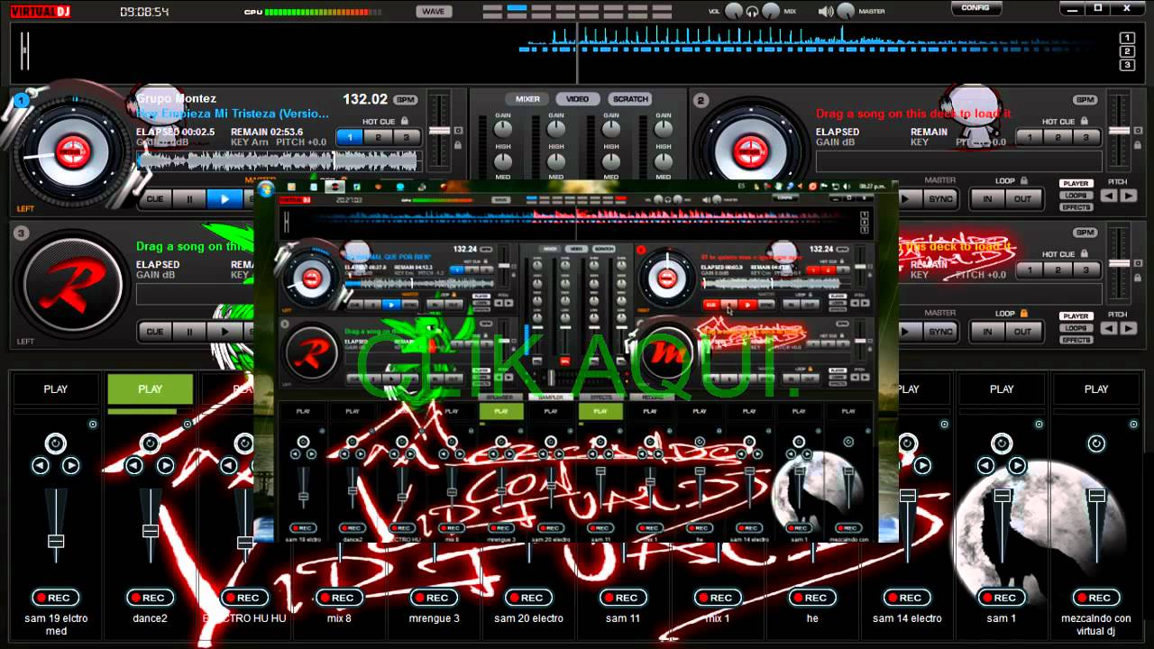 NUEVO MIX BACHATA CON VIRTUAL DJ PRO USANDO SAMPLERS - YouTube