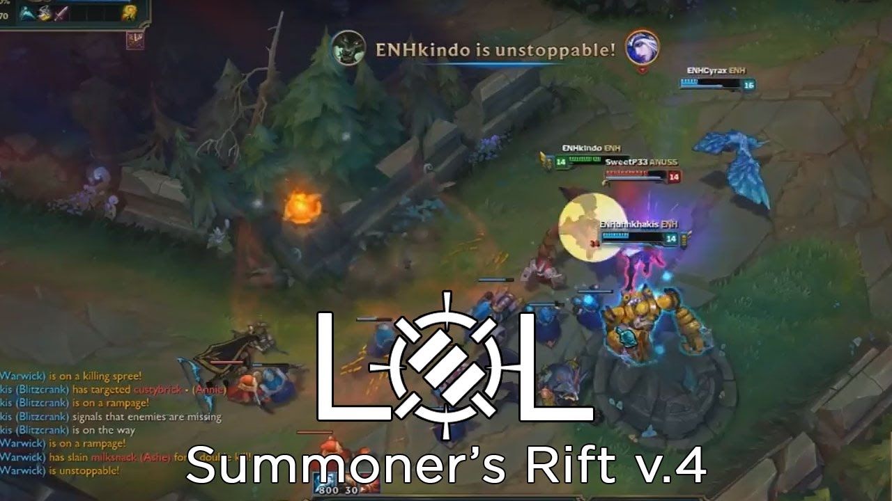 ENHANCE LOL Team - Summoner's Rift vol. 4 - YouTube
