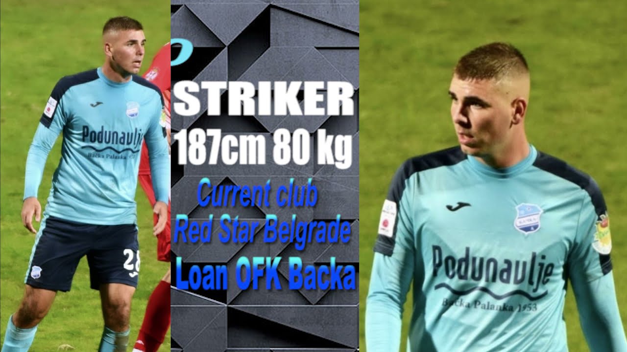 Luka Markovic Crvena Zvezda OFK Backa -POLUSEZONA - HIGHLIGHTS - YouTube