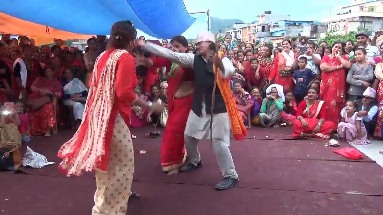 Teej Program Bhimad Part 4 - YouTube