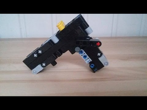how to make a mini lego blowback gun by Mads Bach. - YouTube