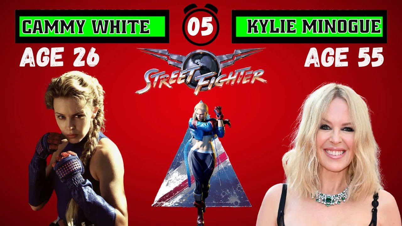 Street Fighter 1994 / Movie vs Real Life / Then and Now - YouTube