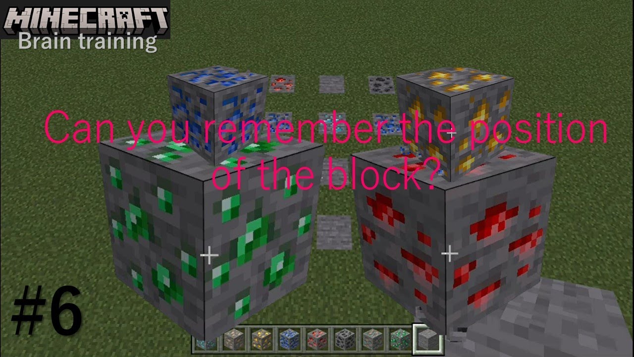 Minecraft Brain training #6 - YouTube
