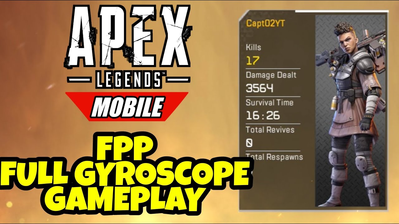 Apex legends Mobile Gameplay GYROSCOPE Always ON - YouTube