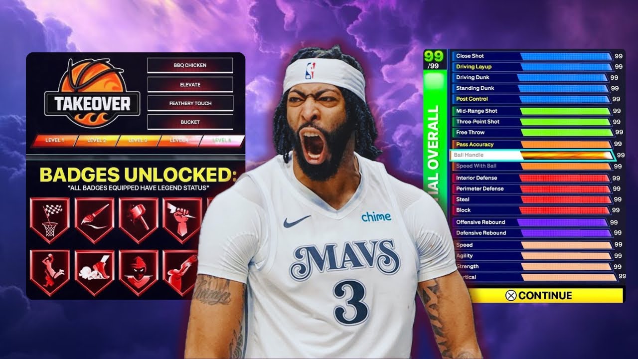 UNSTOPPABLE 7’0 CENTER BUILD with 99 BLOCK & REBOUND is a PAINT DEMON ...