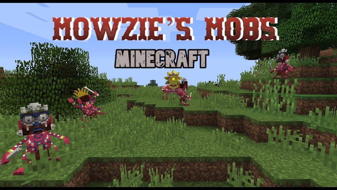 mowzie’s mobs mod {mods Review} ♌ - YouTube